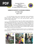 Brigada Eskwela Narrative Report | PDF