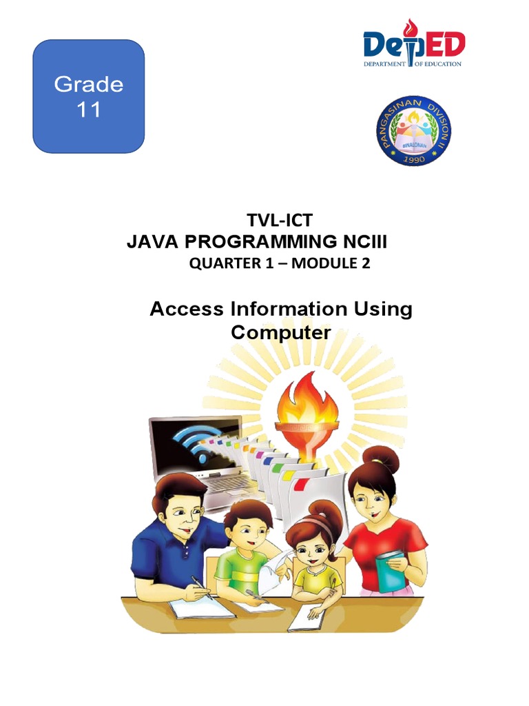 Q1-Module2-G11-Java Programming Nciii-San Jacinto NHS | PDF | Computer ...