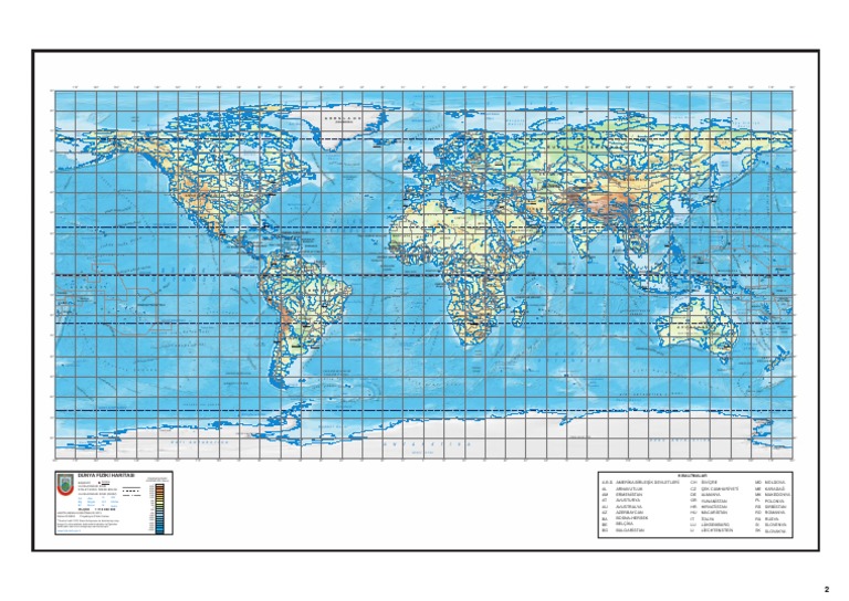 Dunya Fiziki Haritasi PDF Indir | PDF