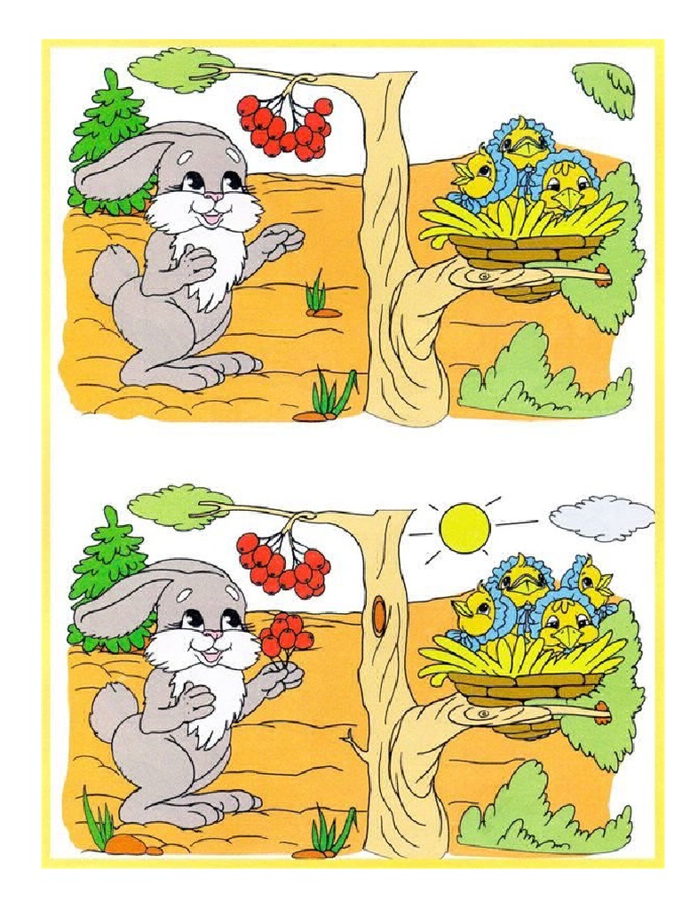 Знайди 10 відмінностей Pdf