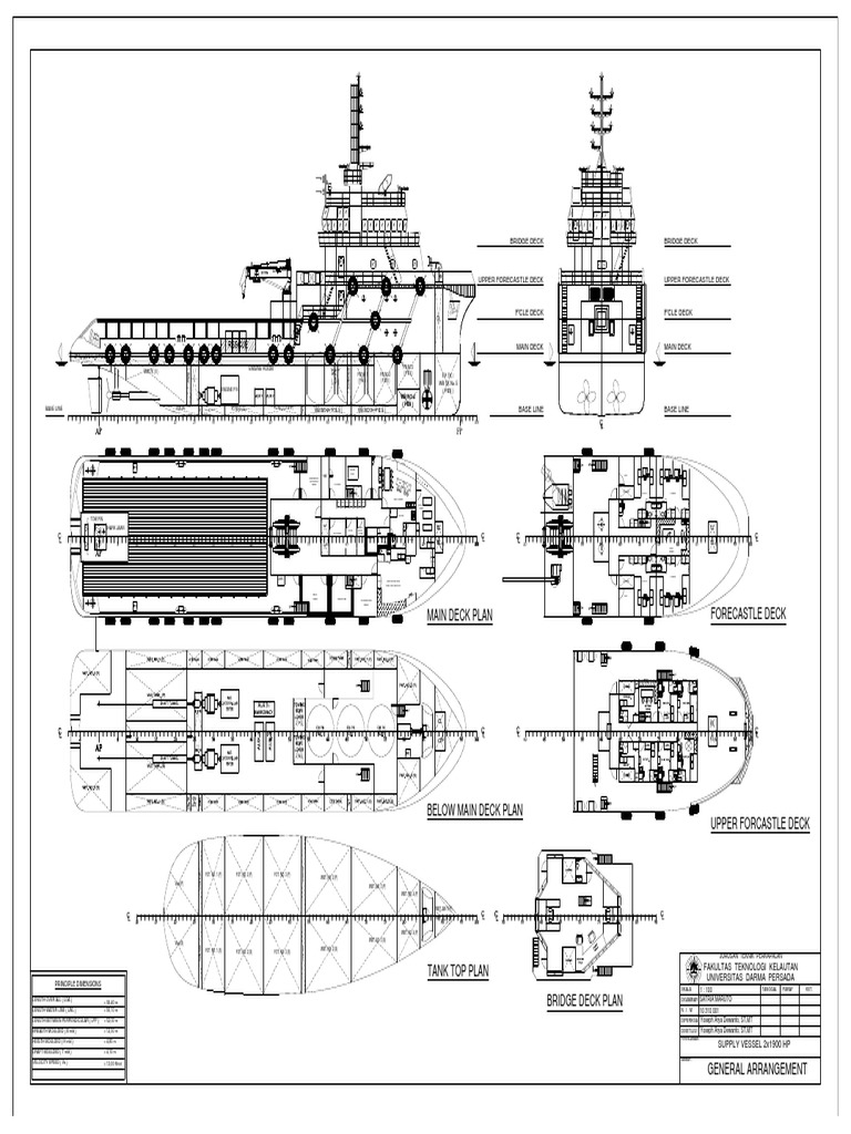 General Arrangement | PDF | Shipbuilding | Ships