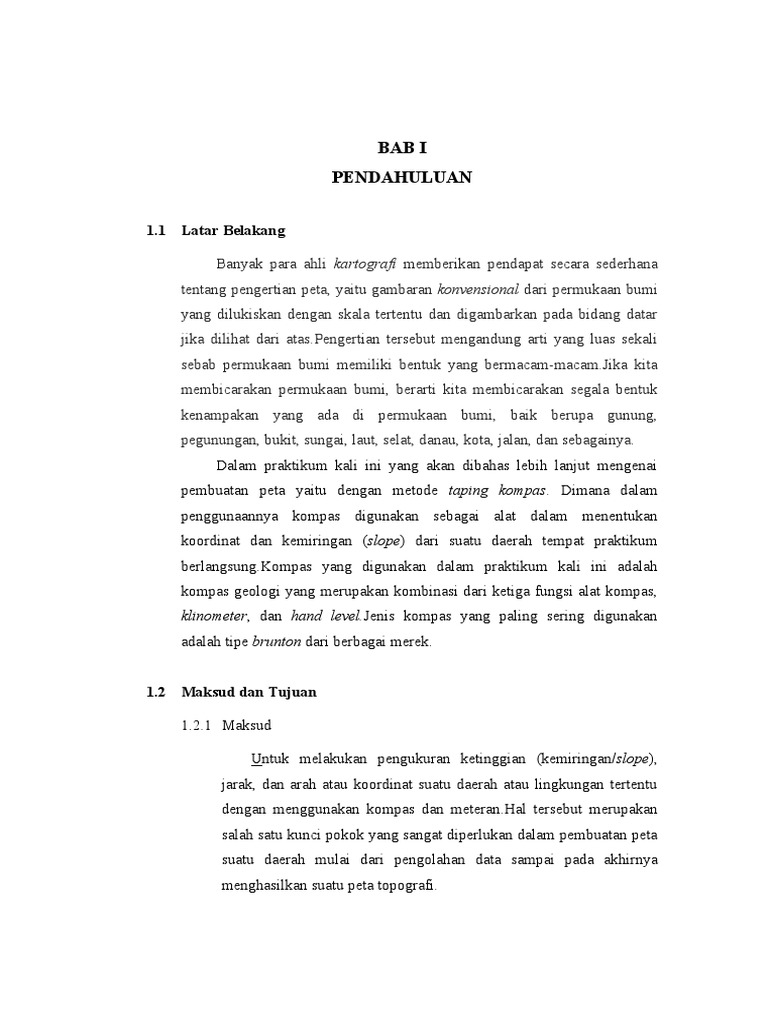 Tapping Kompas | PDF