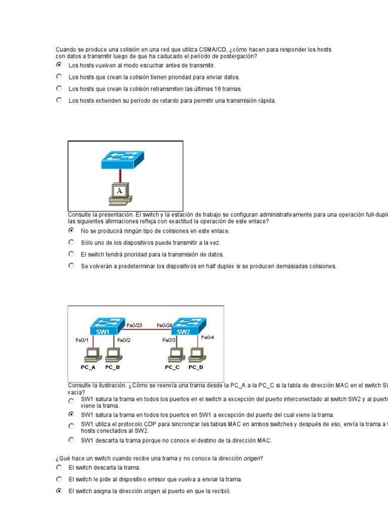 Examen 2 Módulo 3 Pdf Enrutador Computación Conmutador De Red