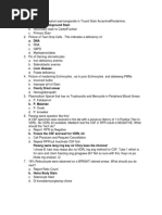 Hematology Formulas | PDF | Pathology | Blood