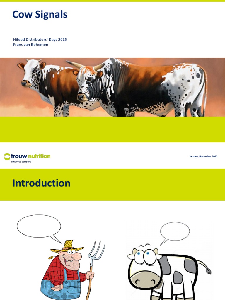 Cow Signals | PDF | Cattle | Cognitive Science