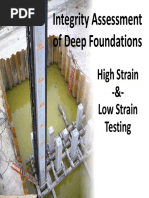 Low Strain Integrity Testing of Piles: Standard Test Method For | PDF