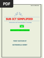 S.1 ICT Scheme Term II 2024 | PDF | Input/Output | Computer File