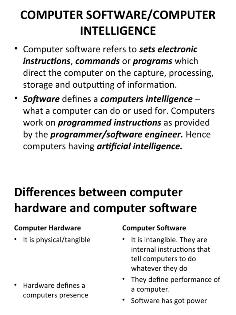 Topic 6 - COMPUTER SOFTWARE | PDF | Operating System | Programming