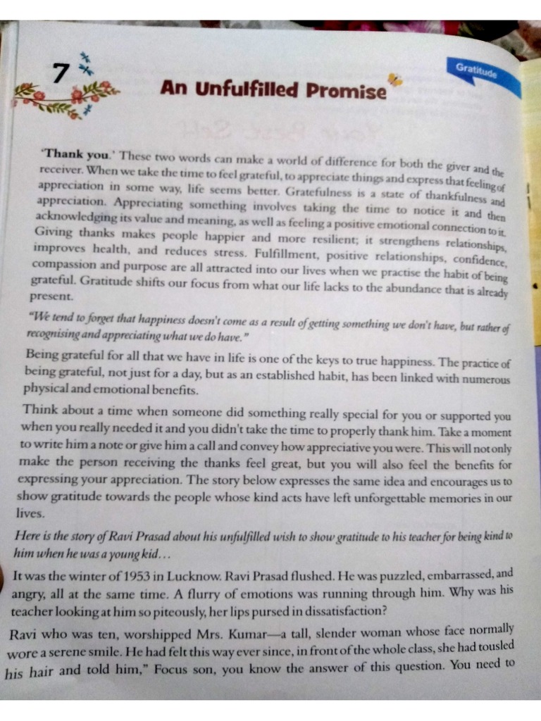 Ch-7, An Unfulfilled Promise | PDF