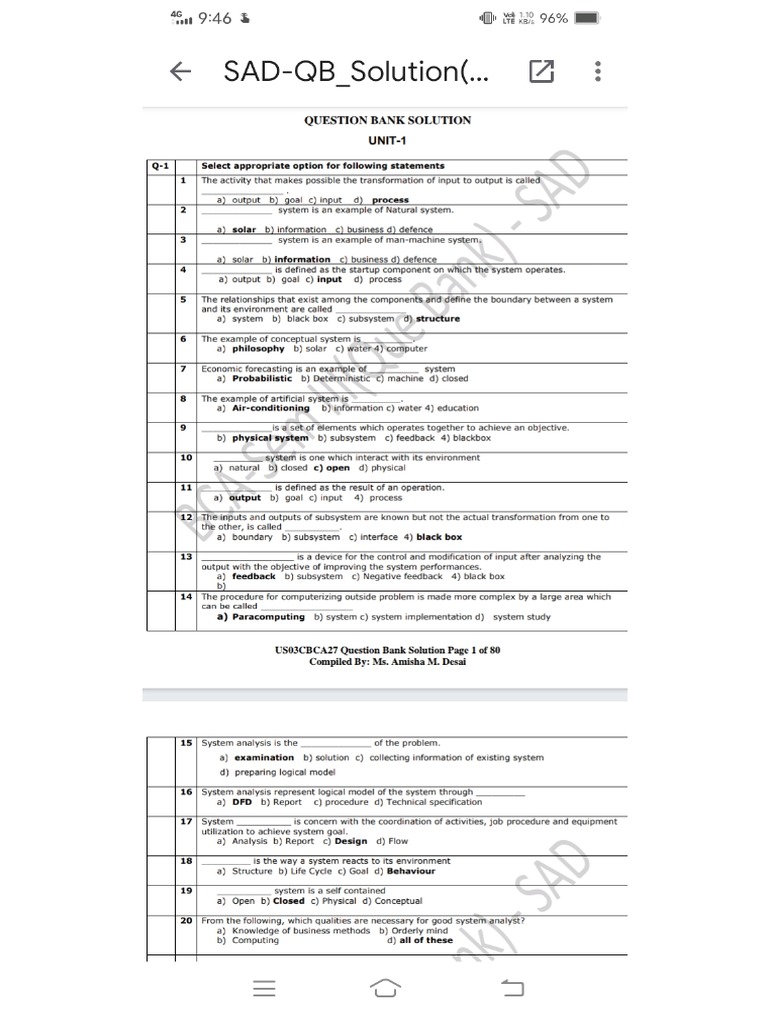 Mcqs Unit 3 3 Merged Pdf Queue Abstract Data Type Array Data Structure 6747