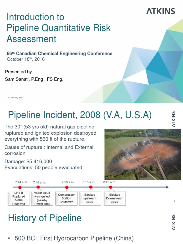 Pipeline20QRA 1 | PDF | Pipeline Transport | Risk