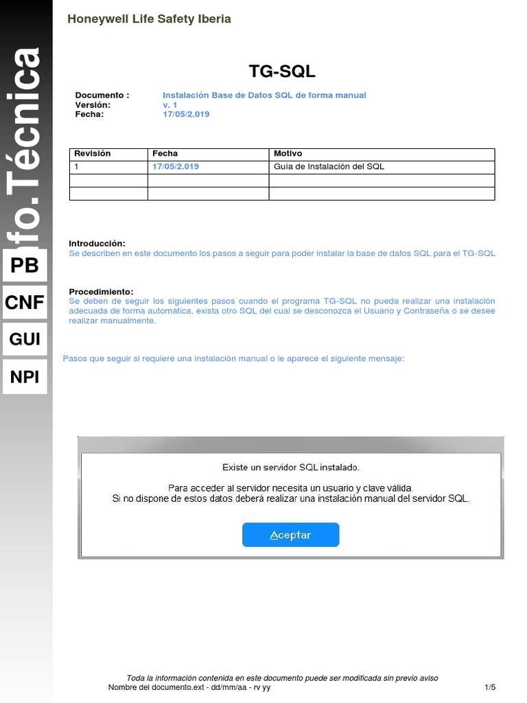 Guía de Instalación Del SQL | PDF | Edad de información | Ingeniería de ...