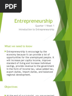 Entrepreneurship Module 1 | PDF | Entrepreneurship | Business Plan