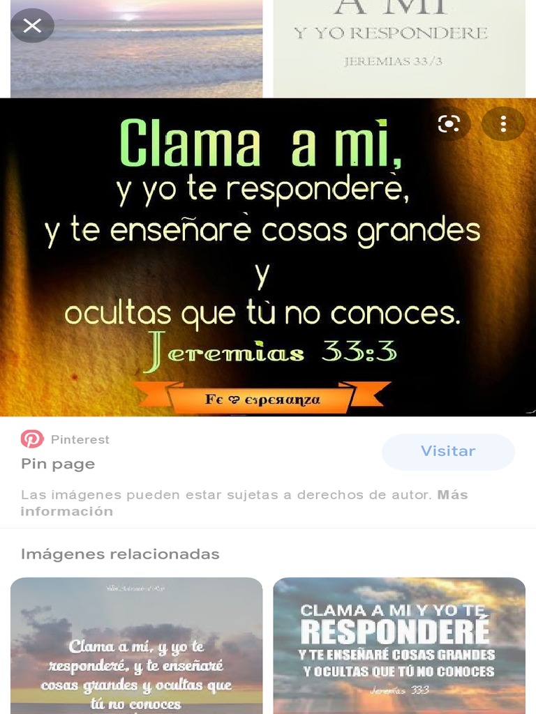 Clama A Mi y Yo Te Respondere - Búsqueda de Google | PDF