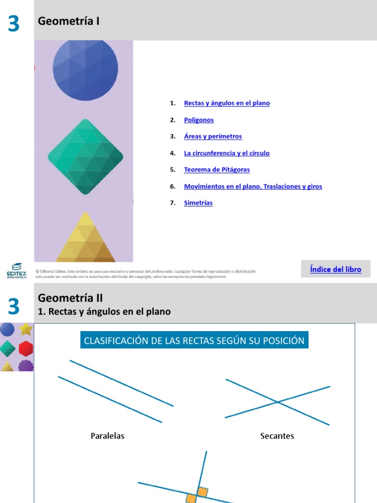 PMAR CM II - Ud03 | PDF | Geometría | Geometria clasica