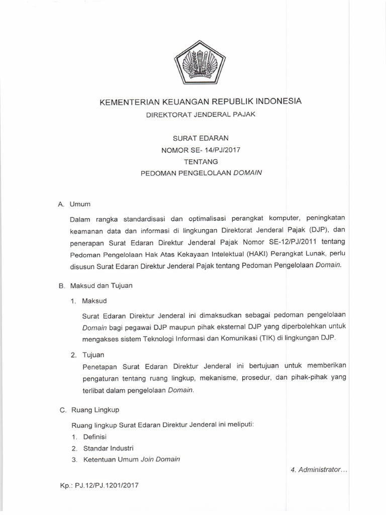 Pedoman Join Domain | PDF