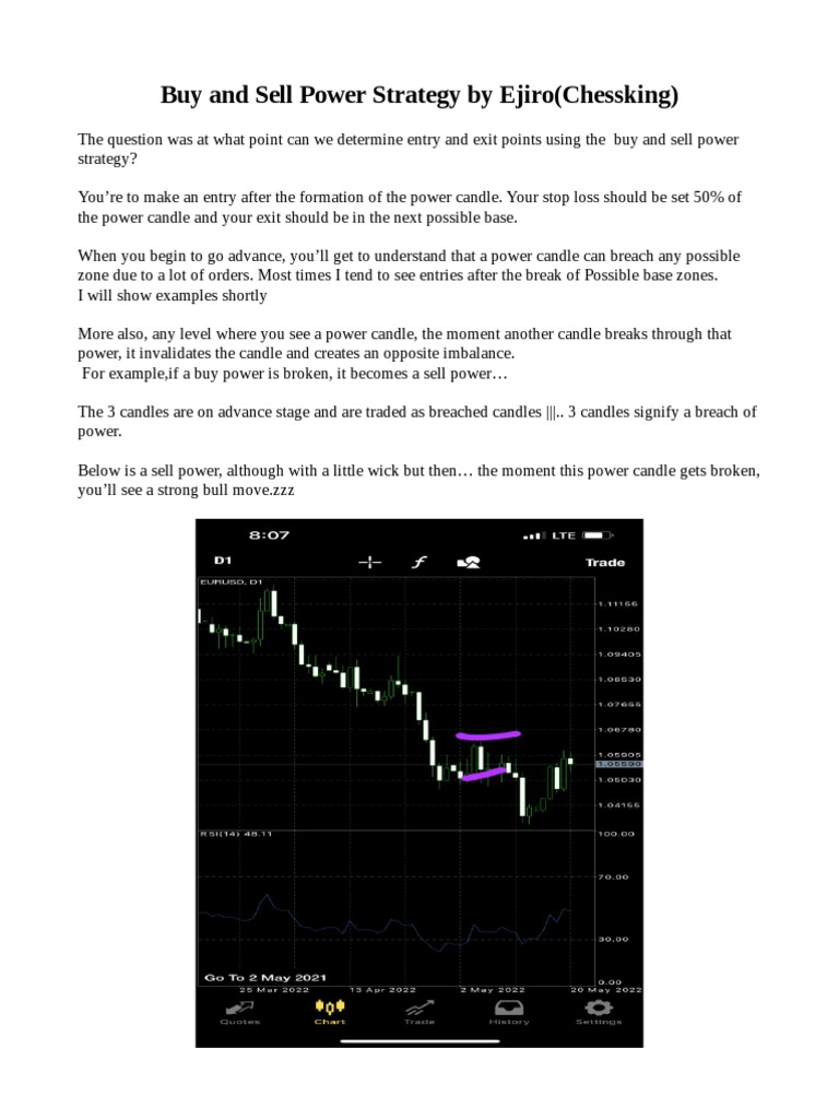 Buy and Sell Power Trading Strategy | PDF | Market Trend | Market ...