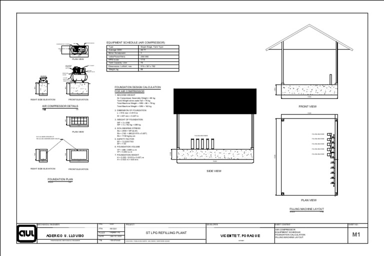 Compressor foundation design | PDF | Manufactured Goods | Mechanical ...