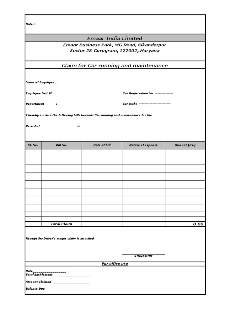Car Expenses | PDF