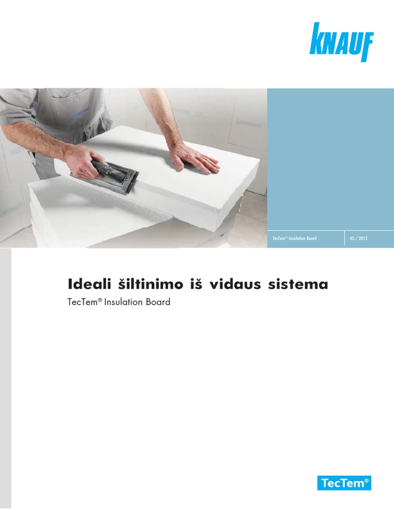 Tec Tem Šiltinimas Iš Vidaus Bukletas 2014 08 | PDF