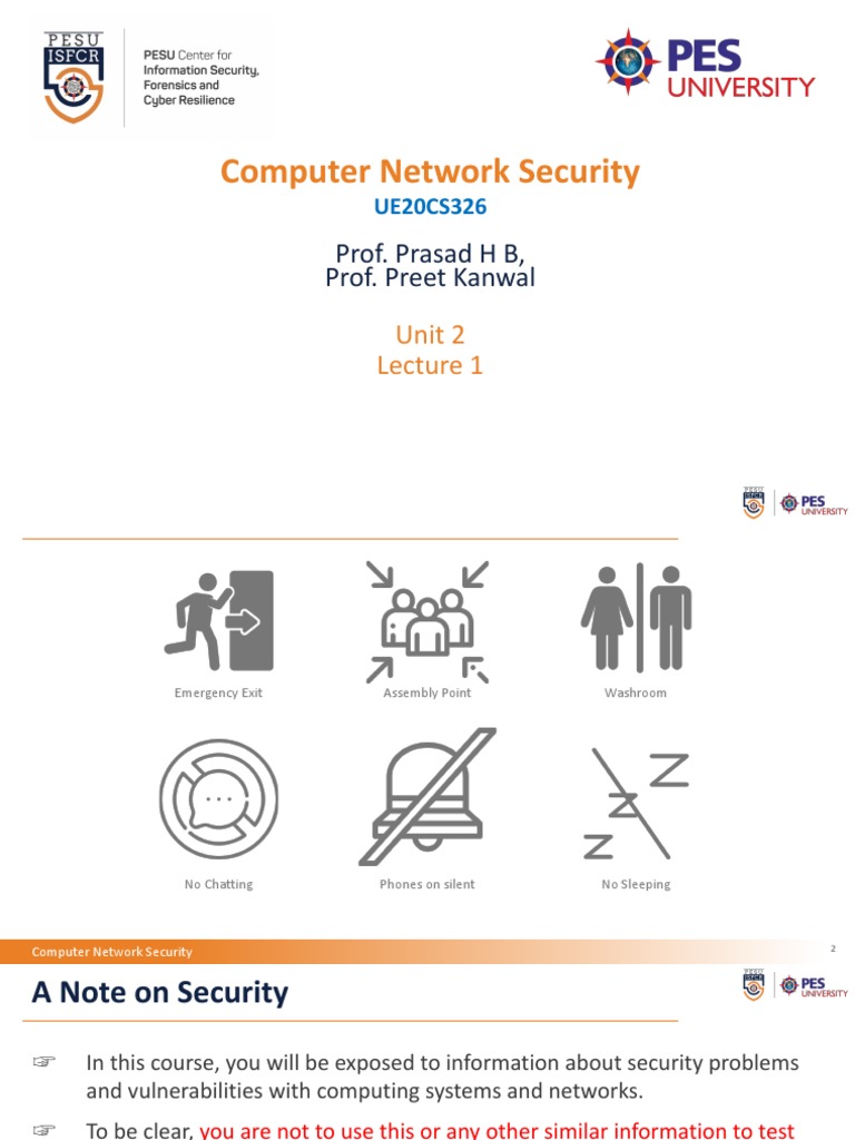 Unit 2 - Lec 1 - MAC Layer - Attacks | PDF | Computer Network | Router (Computing)
