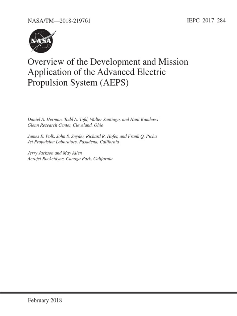 Overview of The Development and Mission Application of The Advanced ...