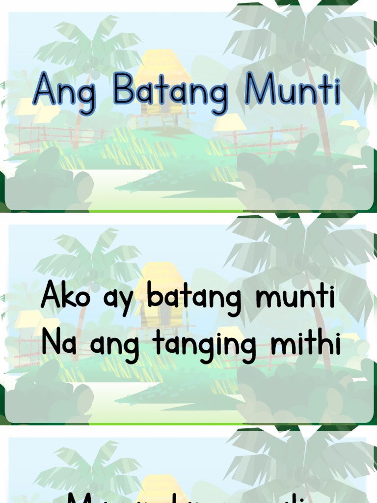Ang Batang Munti | PDF