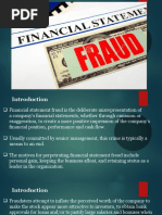 The Fraud Tree and Its Investigation | PDF | Fraud | Audit