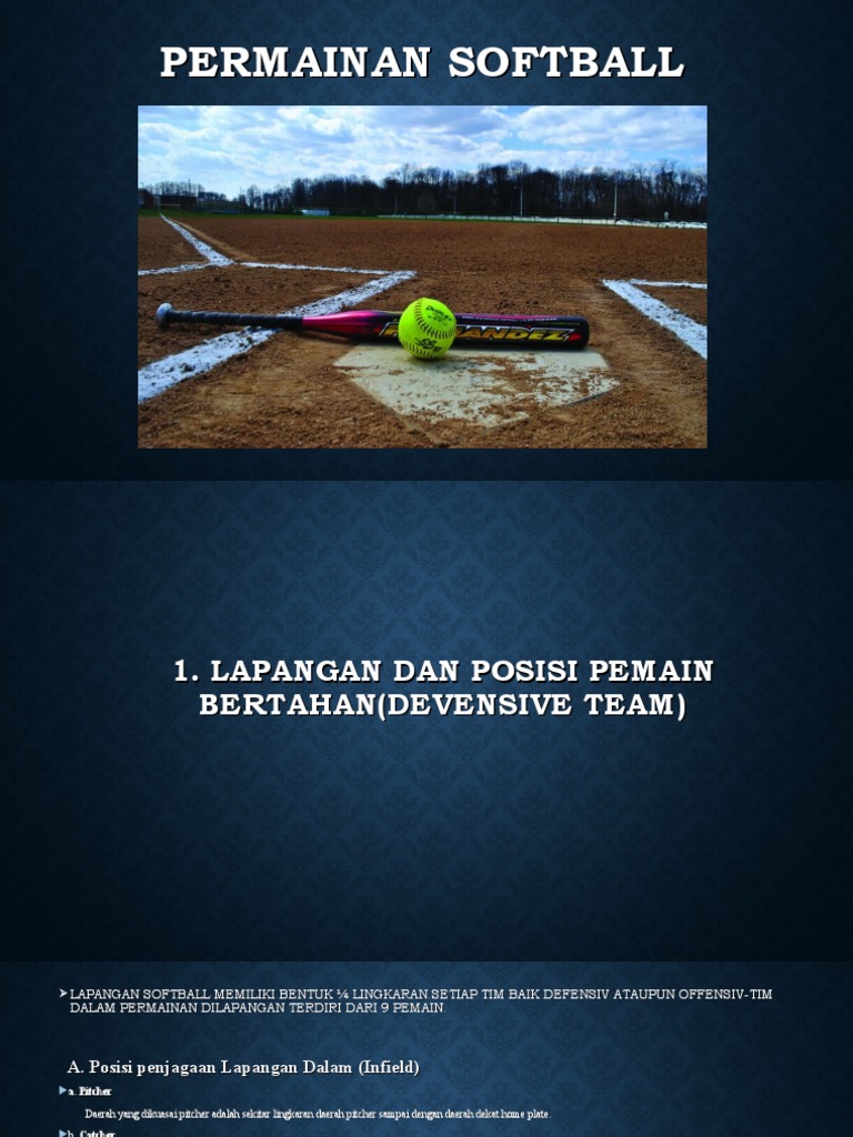 Permainan Softball | PDF