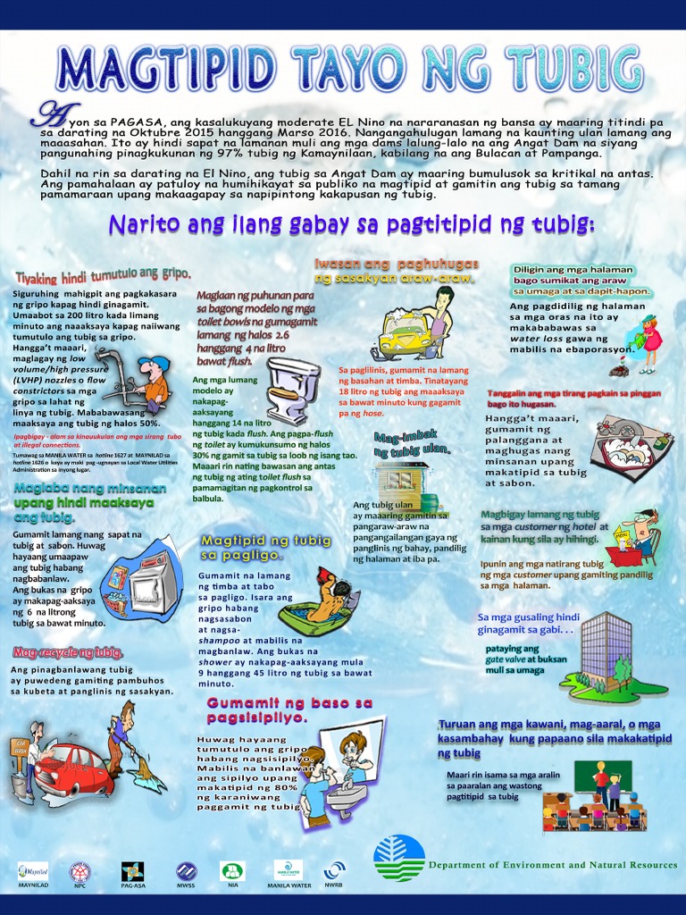 Gabay Sa Pagtitipid NG Tubig | PDF