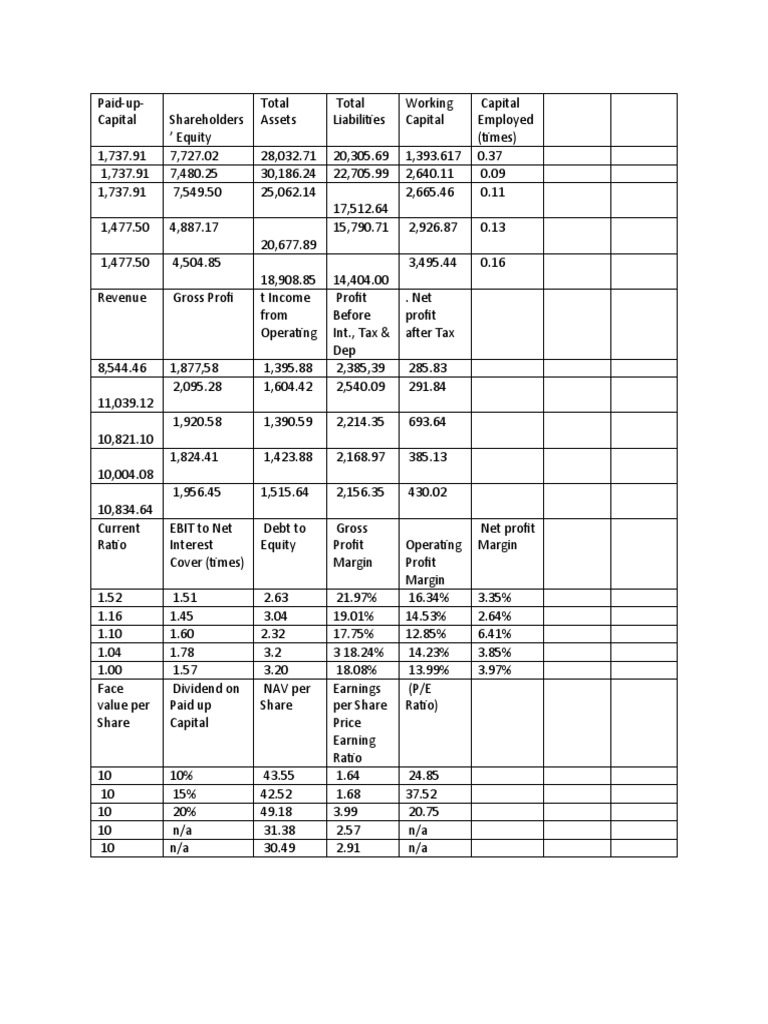 New Microsoft Word Document | PDF | Equity (Finance) | Business