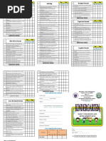 ECCD Checklist KINDERGARTEN | PDF