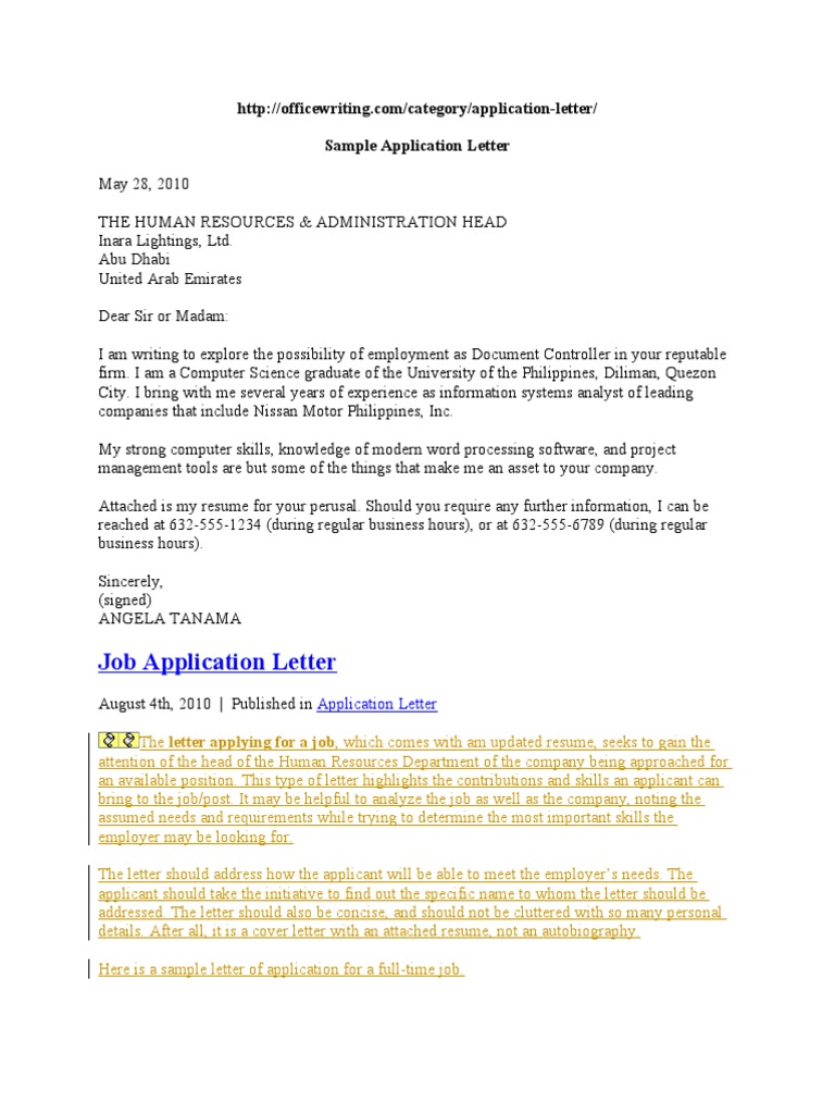 Example Application Letter | PDF | Travel Visa | Graduate School