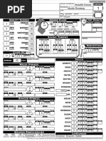 Fillable Pathfinder 2e Character Sheet | PDF | Gary Gygax Games ...