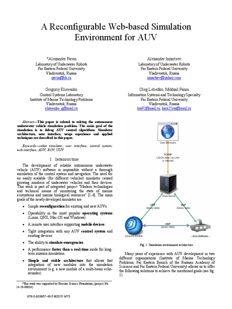 A Reconfigurable Web Based Simulation Pdf Simulation Json