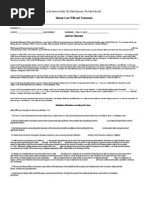 Free Islamic Will Template | PDF | Trust Law | Muhammad