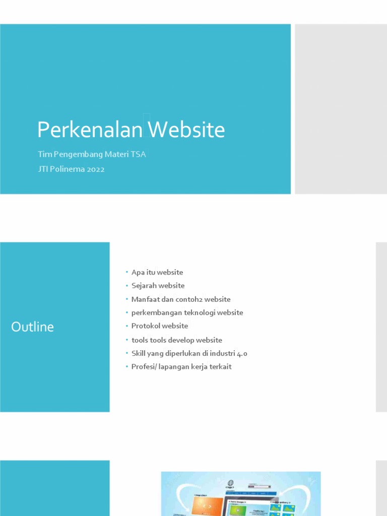 1 - Perkenalan Website | PDF | Bisnis | Komputer