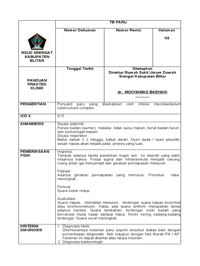 TB Paru | PDF