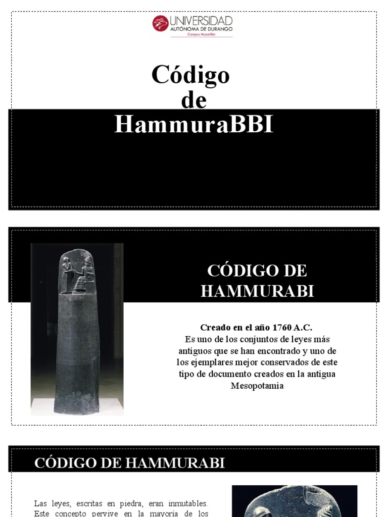 Código de Hammurabi | PDF | Hammurabi | Justicia