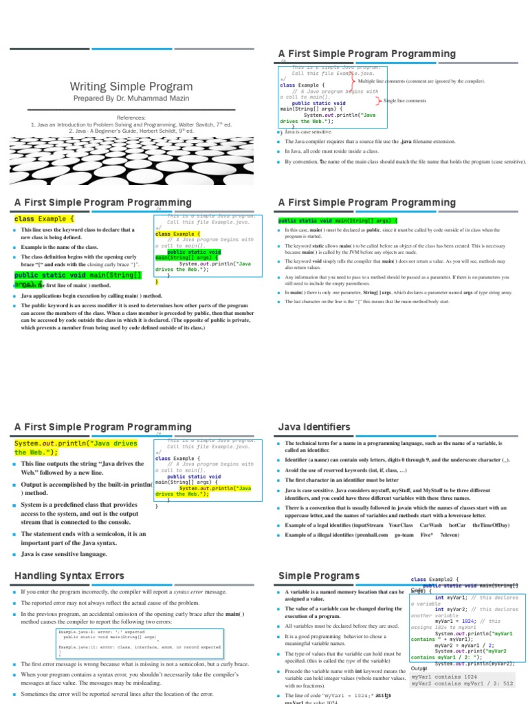 Java - 2-v2 | PDF | Integer (Computer Science) | Java (Programming Language)