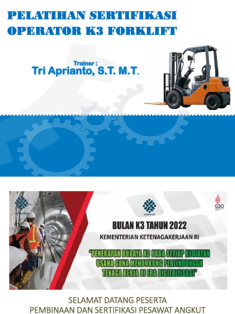 1 Dasar Dasar Forklift Ta Pdf