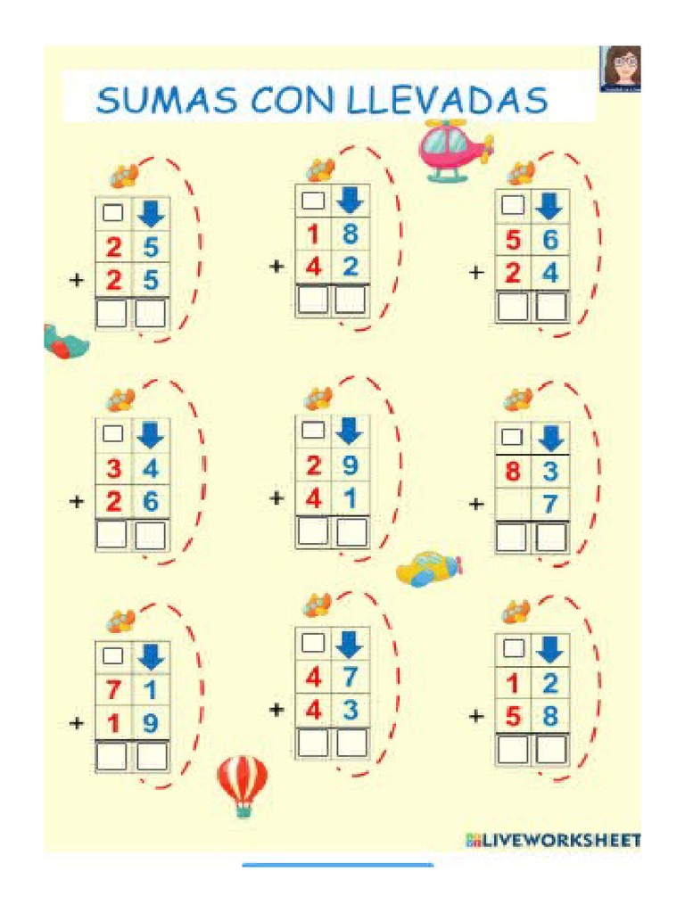 Ficha Suma Resta | PDF