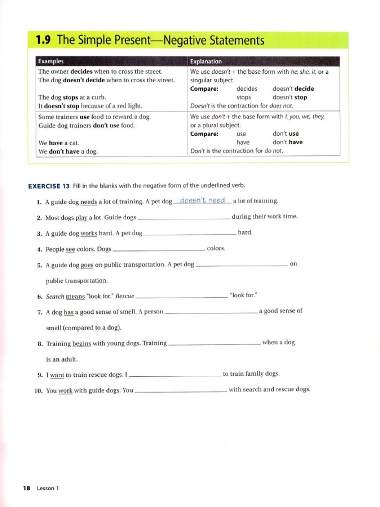 Sandra N. Elbaum - Grammar in Context Pg34 | PDF