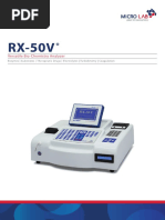 Mispa i3 Analyzer User Manual | PDF | Barcode | Disinfectant