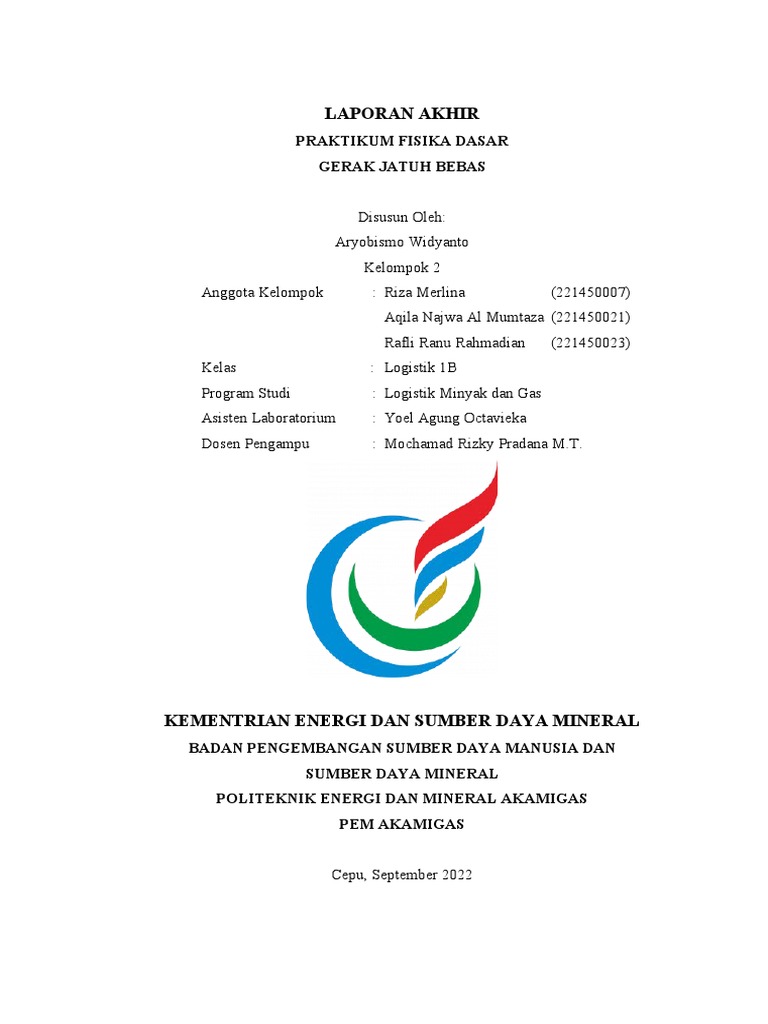 Laporan Akhir GJB | PDF | Metode & Bahan Ajar | Teknologi & Rekayasa