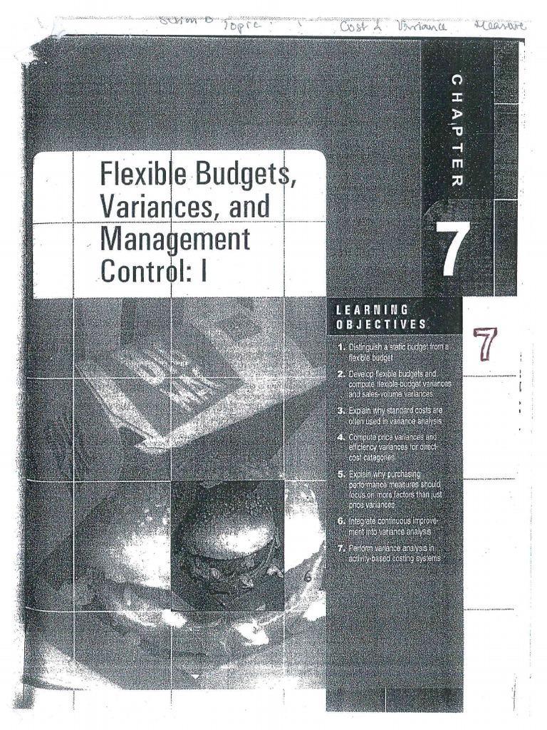 CMA Raj Notes - Variance Analysis 2 | PDF