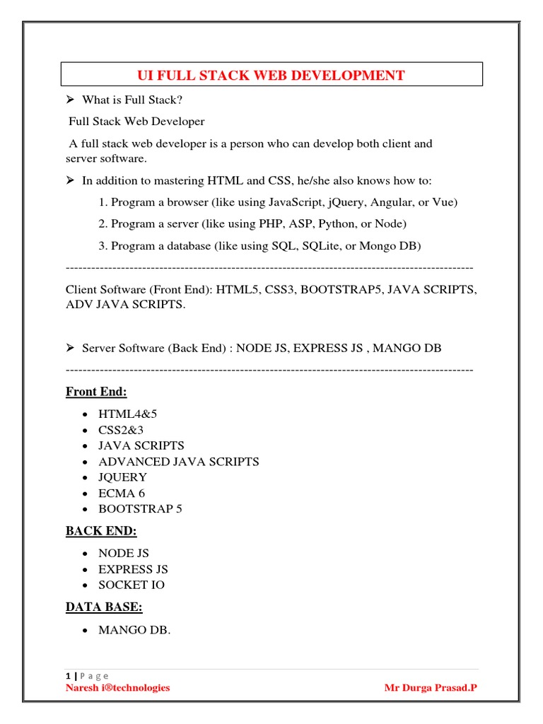 Web Development-FrontEnd | PDF | Html Element | World Wide Web