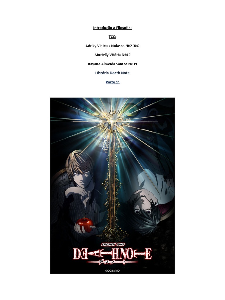 TCC - Death Note PT 1 X | PDF