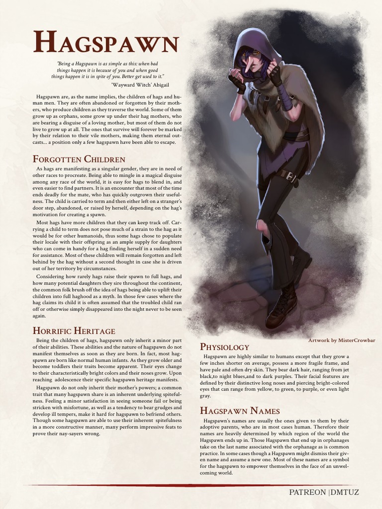 Hagspawn by DM Tuz 2 | PDF