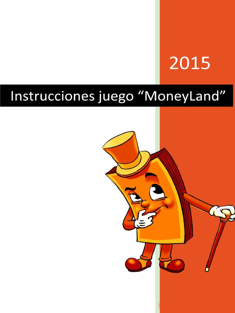 Instrucciones del juego de mesa Moneyland | PDF | Bancos | Préstamo ...